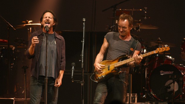 Eddie Vedder Rocks With Sting And Peter Gabriel In Seattle Classic