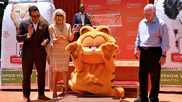 'The Garfield Movie' flashes its claws, topping box office with $14 ...